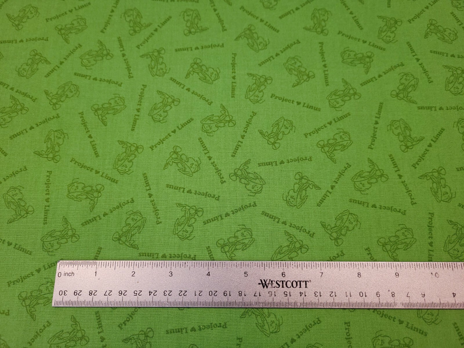 Project Linus Peanuts BTY Quilting Treasures Charlie Brown Snoopy Tonal ...