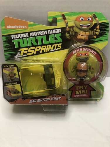 Teenage Mutant Ninja Turtles T-Sprints Mad-Motion Mikey & Party Van by ...