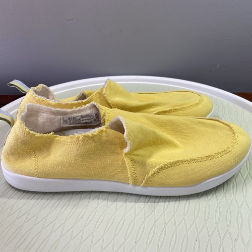Vionic Beach Yellow Malibu Deck Shoes Loafers Unisex Sz 11 Slip On ...