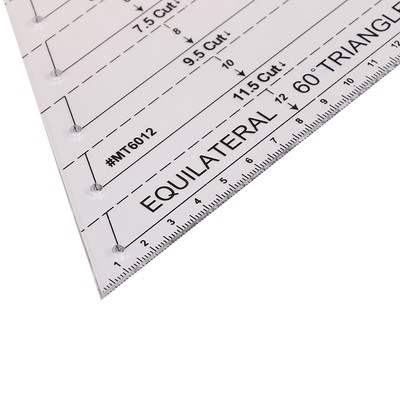 Quilting Patchwork Ruler Triangle Rhombus Hexagon Acrylic Template ...