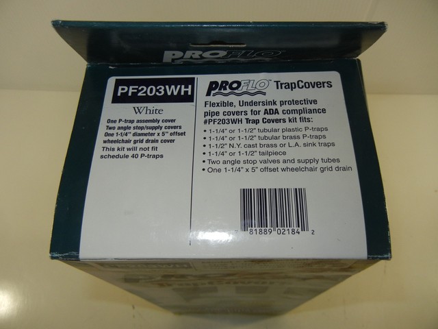 PROFLO Offset Tailpiece and P-trap Supply Cover PF203WH for sale online ...