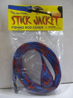 Stick Jacket fishing rod covers Casting 17 colors to choose from NIP | eBay
