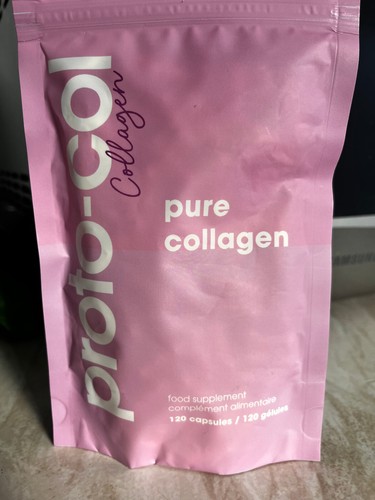 Proto-col Pure Collagen Supplement - Take as Capsules (120 Capules x ...
