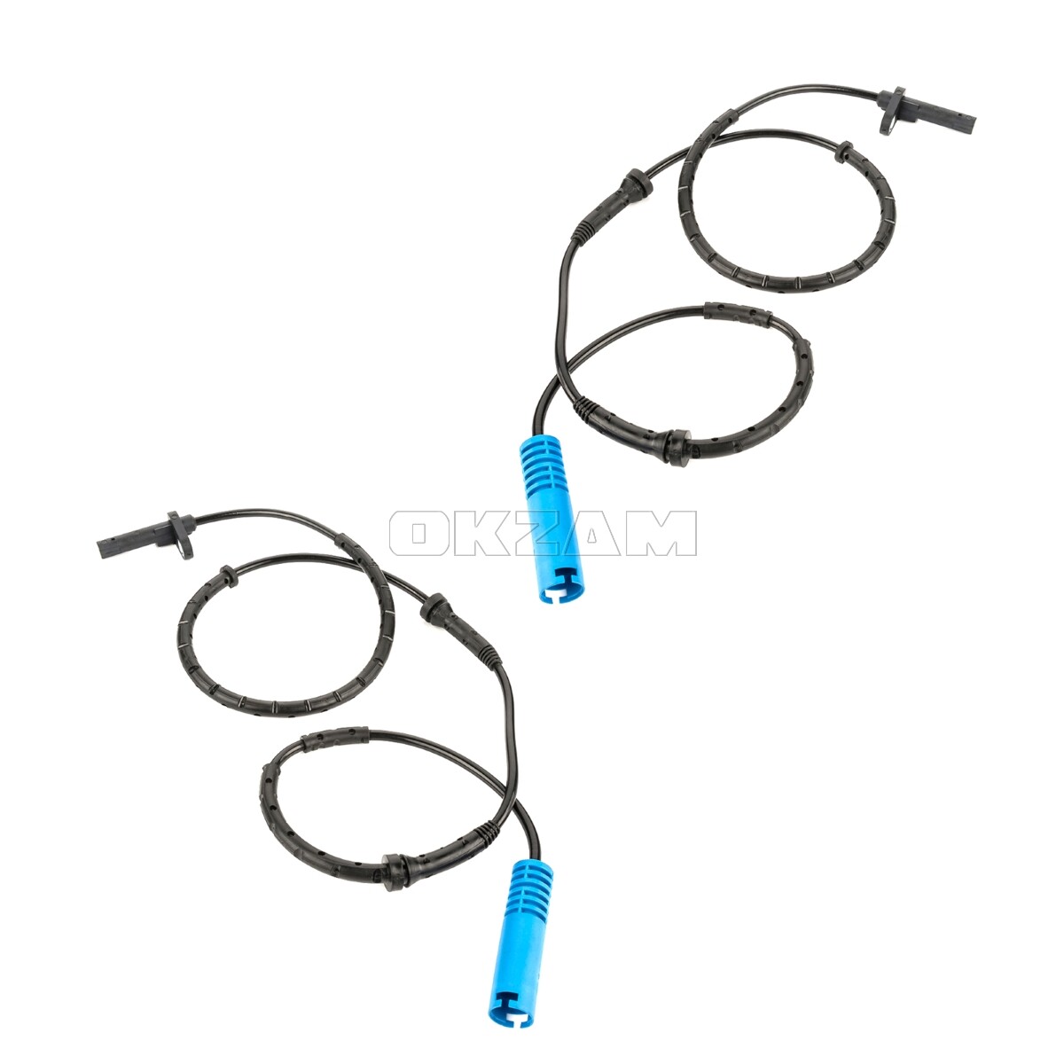 2x ABS Sensor Raddrehzahlregler Set hinten 34526771709 für BMW 7er E65 ...