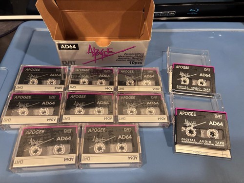 DAT cassette Apogee AD64 Digital Audio Tape, Set of 10 | eBay