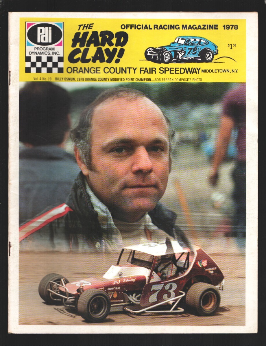 Orange County Fair Speedway Vol. 4 #19-The Hard Clay-Billy Osmun #73 ...