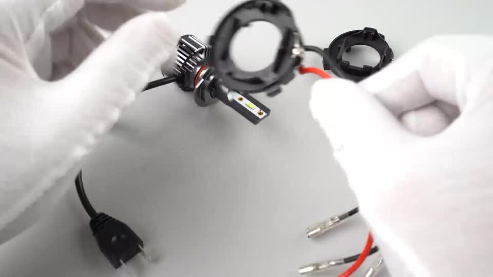 2x H7 LED Headlight Bulb Adapter Retainer Holder For VW For Passat B7 ...