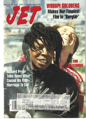 Vintage Jet Magazine, Apr 20 1987, Whoopi Goldberg and Bob Goldthwait ...