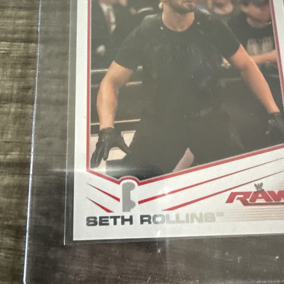 Rare 2013 Topps WWE The Shield #38 Seth Rollins Mint Rookie Card As ...