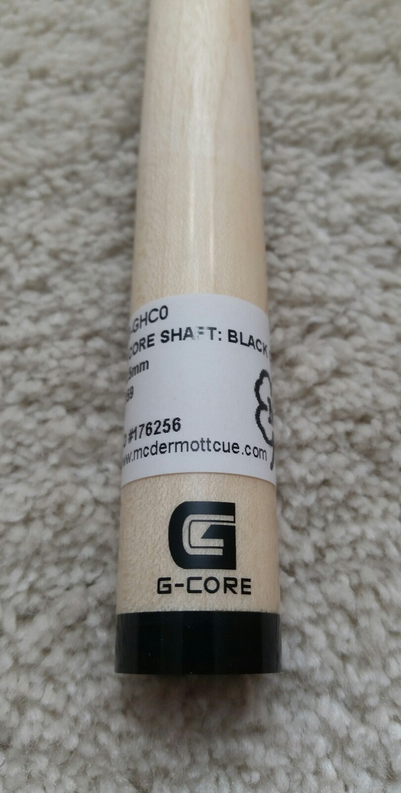IN STOCK, McDermott G-Core Shaft, 3/8x10, 12.5mm, Navigator Black Tip ...