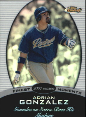 2008 Finest Baseball Finest Moments Refractor Insert Singles - You ...