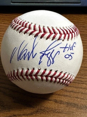 WADE BOGGS 4 SIGNED AUTOGRAPHED OML BASEBALL! Red Sox, Yankees! HOF 05 ...