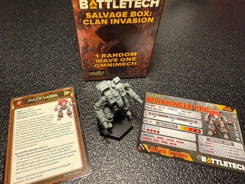 Battletech Hellbringer Prime (Loki) mech Clan Invasion Kickstarter ...