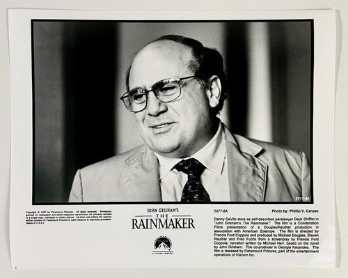 1997 The Rainmaker John Grisham Danny Devito Movie Still Vintage Press ...