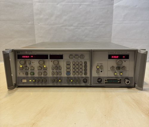 HP Hewlett Packard 8350B Sweep Oscillator W/ 83550A RF Plug-In 8-20ghz ...