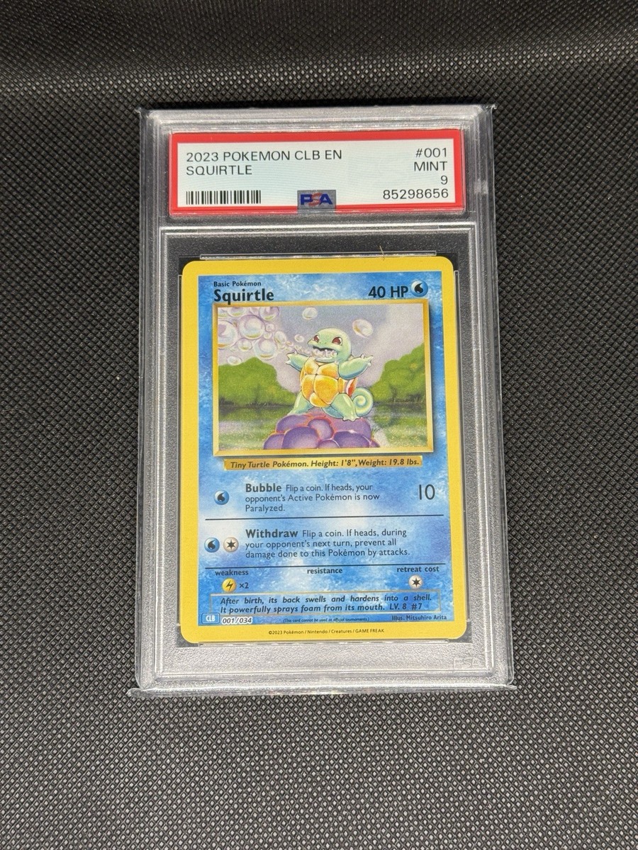Original Squirtle Card A]Squirtle [CLK 001/032](Pokemon Card Game