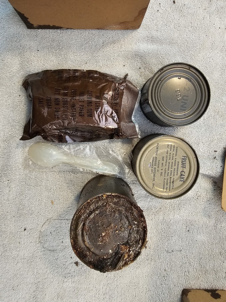 US Military C-Ration-TWO UNITS- HAM AND LIMA BEANS and HAM AND EGGS | eBay