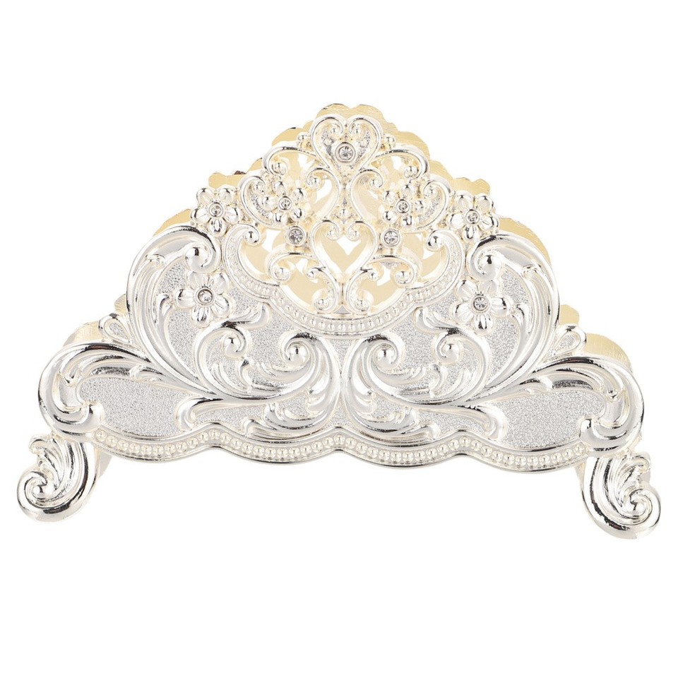 Tissue Holding Rack Zinc Alloy Paper Holder Napkin with Weight Beverage ...