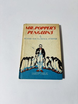 Mr. Popper's Penguins Richard Florence Atwater 1938 Vintage Children's ...