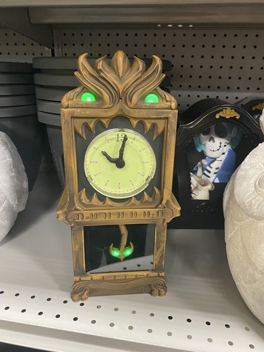 Disney The Haunted Mansion Grandfather Clock Animated | eBay