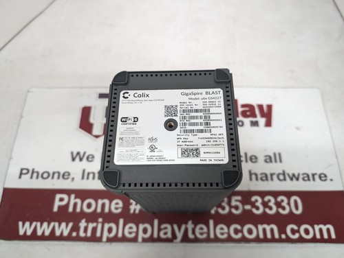 Calix GigaSpire u6x GS4227 Wireless Router 100-05603, unit only - no ...