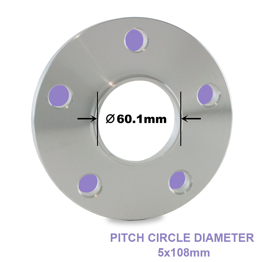 Precision Wheel Spacers 20mm Hubcentric & Bolts For Renault Models 2 ...