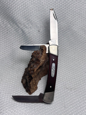 Vtg 1991 Buck 703+ Colt Folding Three Blade Pocket Knife USA | eBay