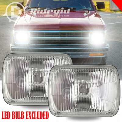 For Chevy S10 1982-1993 Pickup Monte Carlo Pair 7x6" 5X7" LED ...