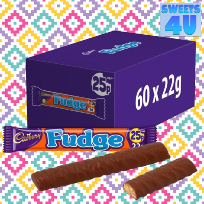 Cadbury Finger of Fudge 60 X 22g Bars of Chocolate Ideal for a Treat £ ...