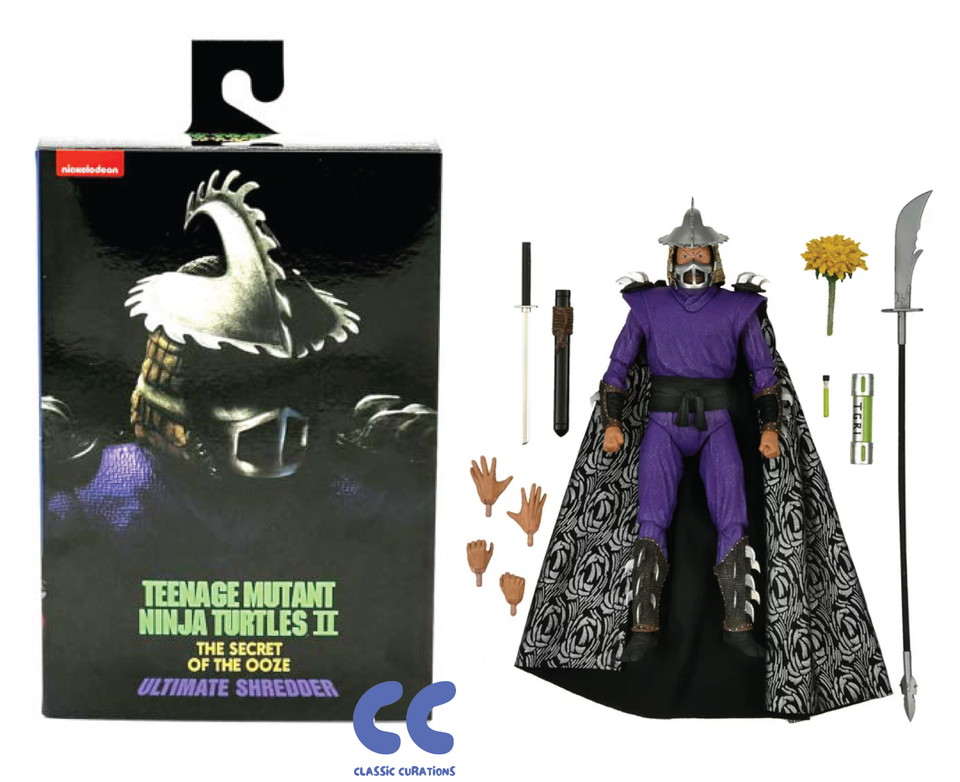 TMNT NECA 1991 Movie Secret of the Ooze Action Figures Turtles Keno ...