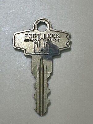 Vintage Factory FORT LOCK Key #1337 | eBay