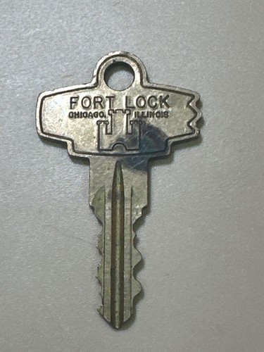 Vintage Factory FORT LOCK Key #1337 | eBay