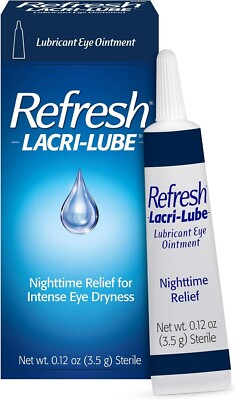 Refresh Lacri-Lube Nighttime Relief Eye Ointment, 0.12 Oz ...