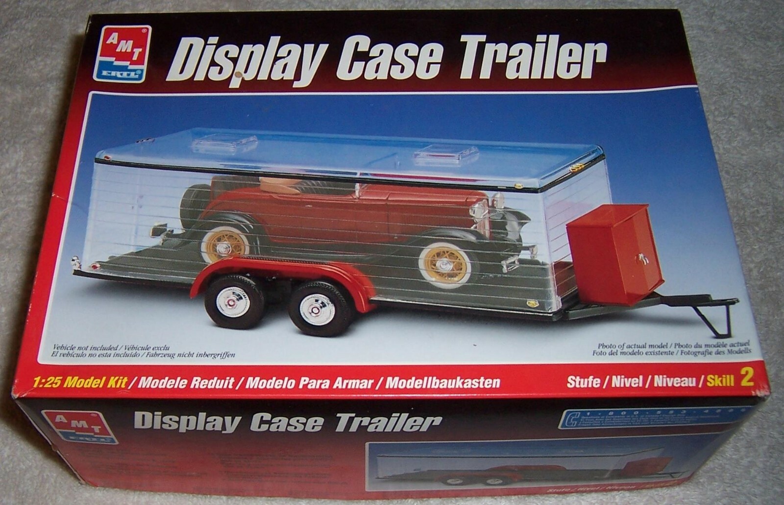 AMT ERTL Display Case Trailer Model Kit | eBay