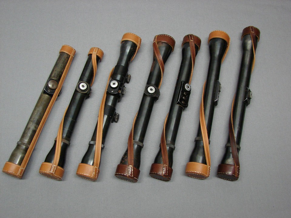 U.S. WW2 SPRINGFIELD M73B1 RIFLE SCOPE LEATHER COVER -REPRODUCTION | eBay