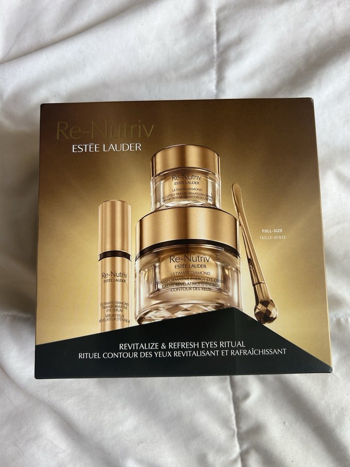 Estee Lauder Ultimate Diamond Re-Nutriv Revitalize & Refresh Eyes Ritual Set | eBay