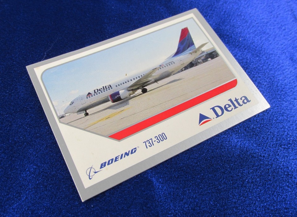 2003 Delta Airline Pilot Trading Card #4 Boeing 737-300 | eBay