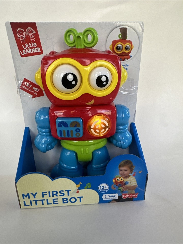 Little Learner My First Little Bot Robot Sounds Light Motion 12 Months+ ...