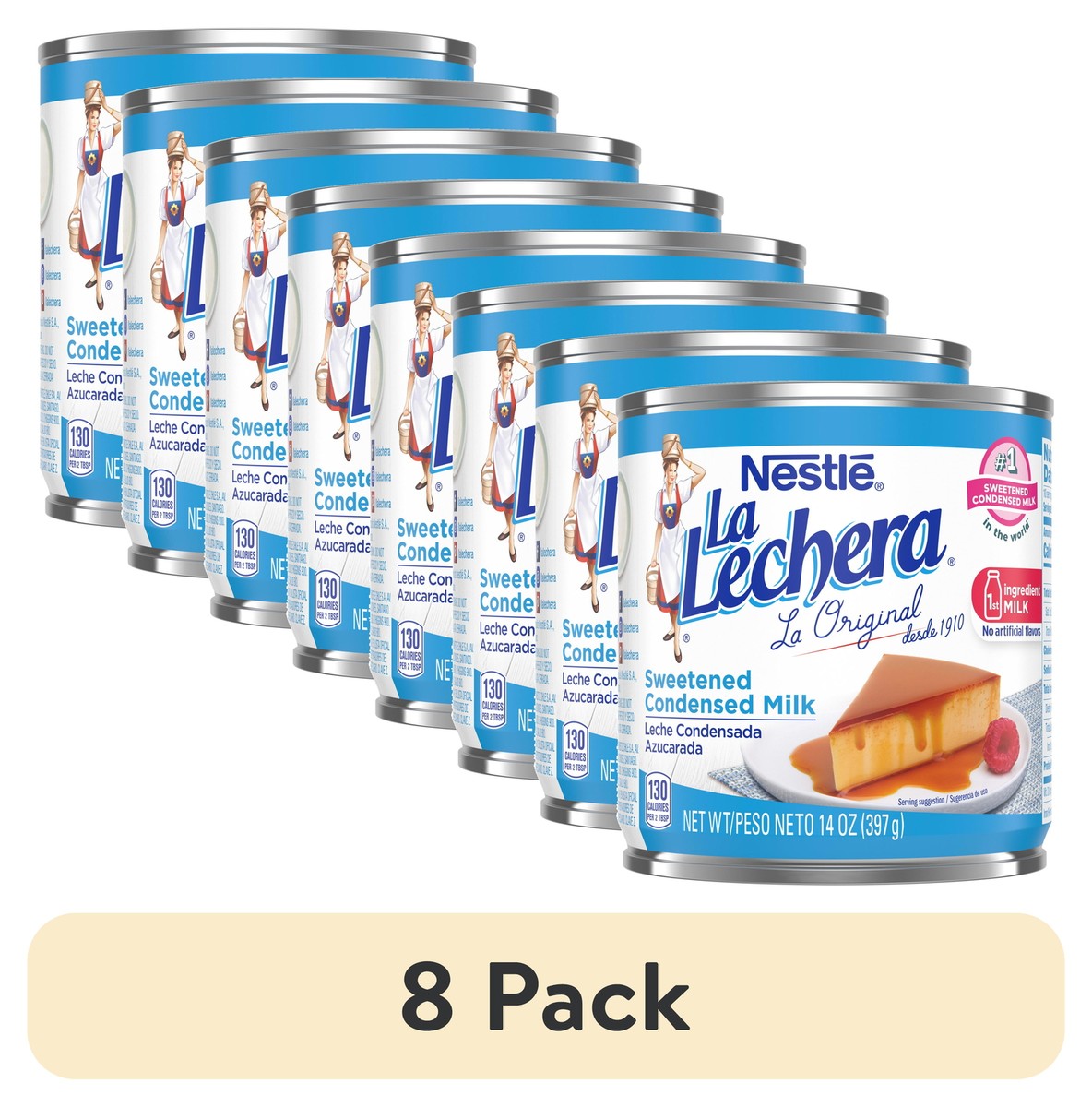 Nestle La Lechera Sweetened Condensed Milk 14 Oz 6 Ct