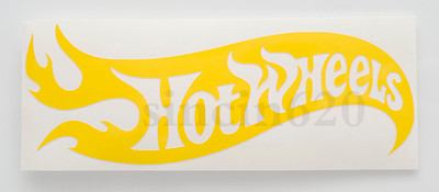 Hot Wheels Vinyl Decal Sticker Different Colors & Sizes - Car Window ...