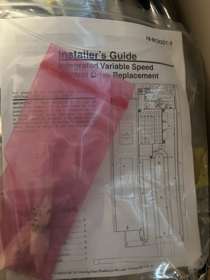 Trane Variable Speed Drive D157675G17 Replaces DRV03847 - 5 Ton | eBay