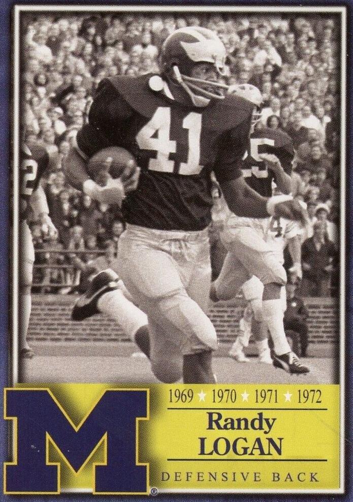 2008 Tk Legacy Michigan Wolverines - Lettermen Randy Logan #L169 for ...