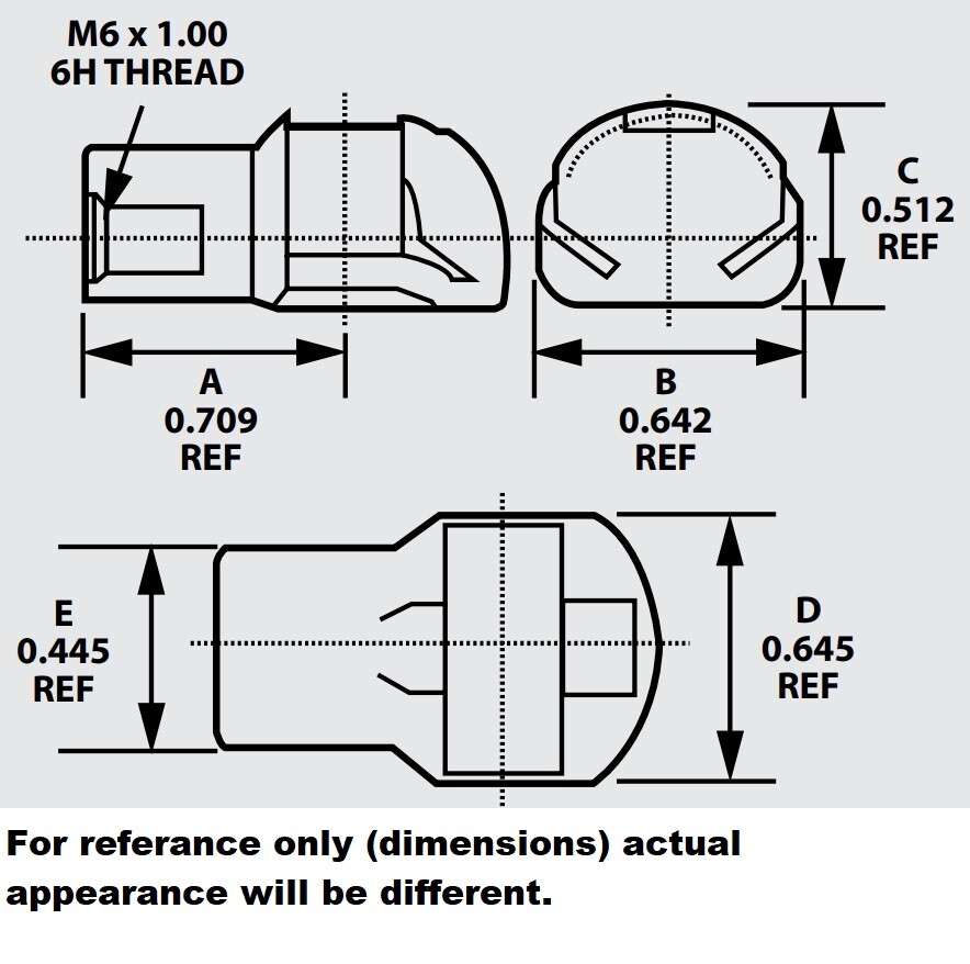 Gas Strut Ball Socket End LEF-D 10mm x 6mm Thread Prop Rod Spring | eBay