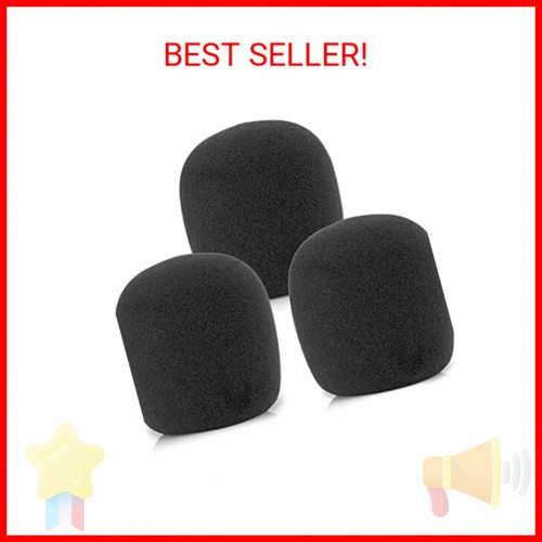 SM58 Windscreen, Mic Foam Replacement for Vocal Microphone Pop Filter ...