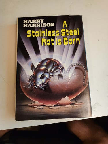 A Stainless Steel Rat is Born Harry Harrison. Book Club Edition Science ...