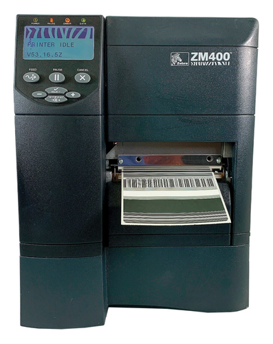 Zebra ZM400 Thermal Transfer Label Printer Ethernet USB Serial FULLY ...