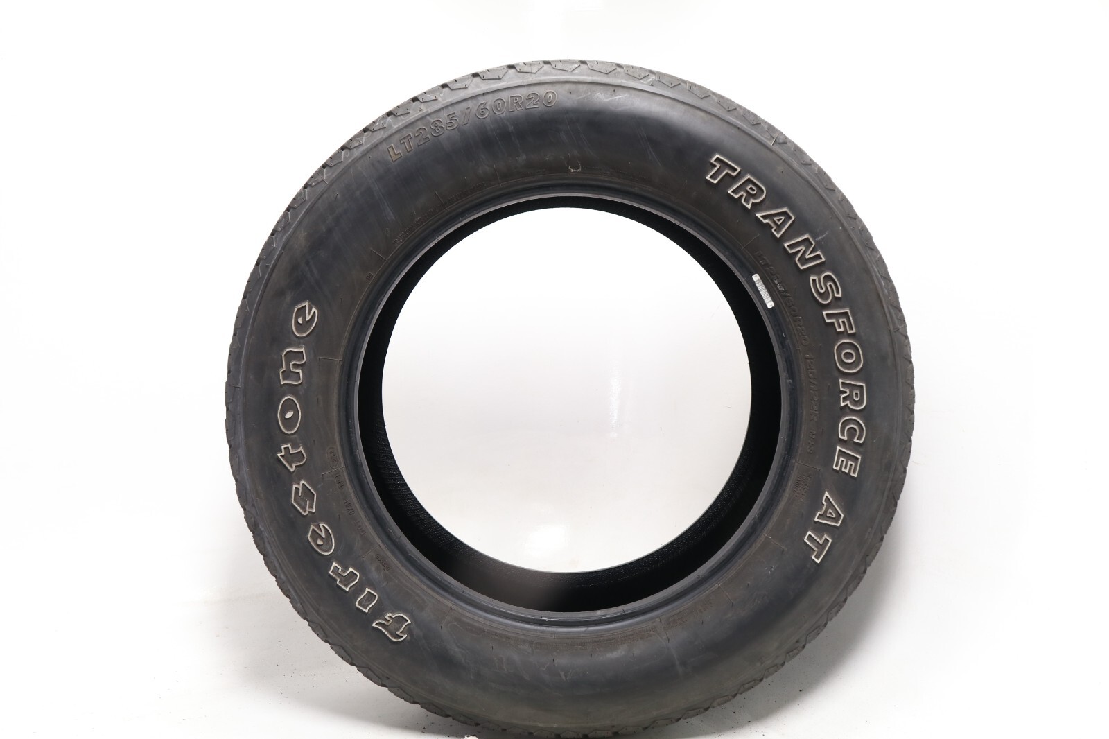 Set of 4 Used LT 285/60R20 Firestone Transforce AT - 125/122R - 8.5-9.5 ...