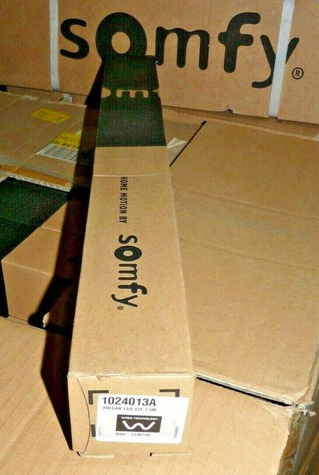 Somfy Vulcan 1024013A Tubular Motor for Motorized Blinds LS40 White ...