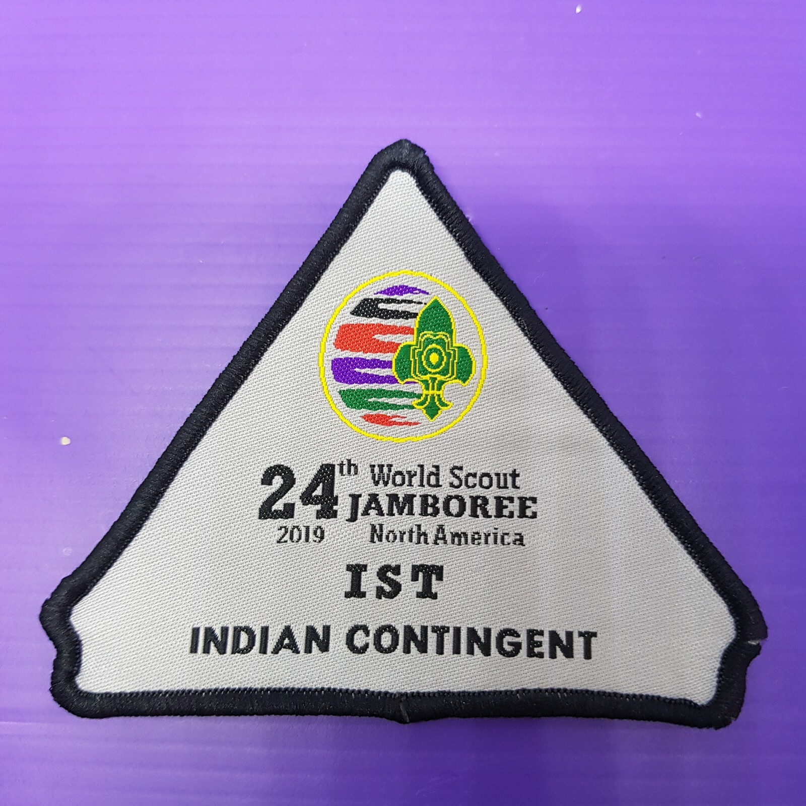 24th World Jamboree 2019 Contingent Official PATCH / INDIA IST 25th WSJ ...
