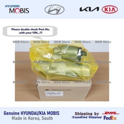 Genuine 361002F350, 361002F050, 361002F000 Starter Assy for Hyundai ...